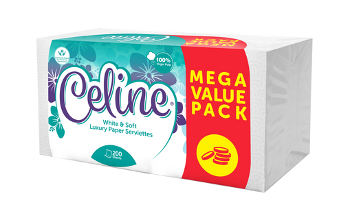 Celine Serviettes Value Pack – Jubilee Tissue Industries