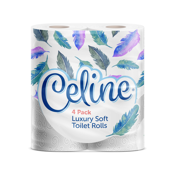 Celine Luxury Toilet Tissue - Four Pack – Jubilee Tissue Industries